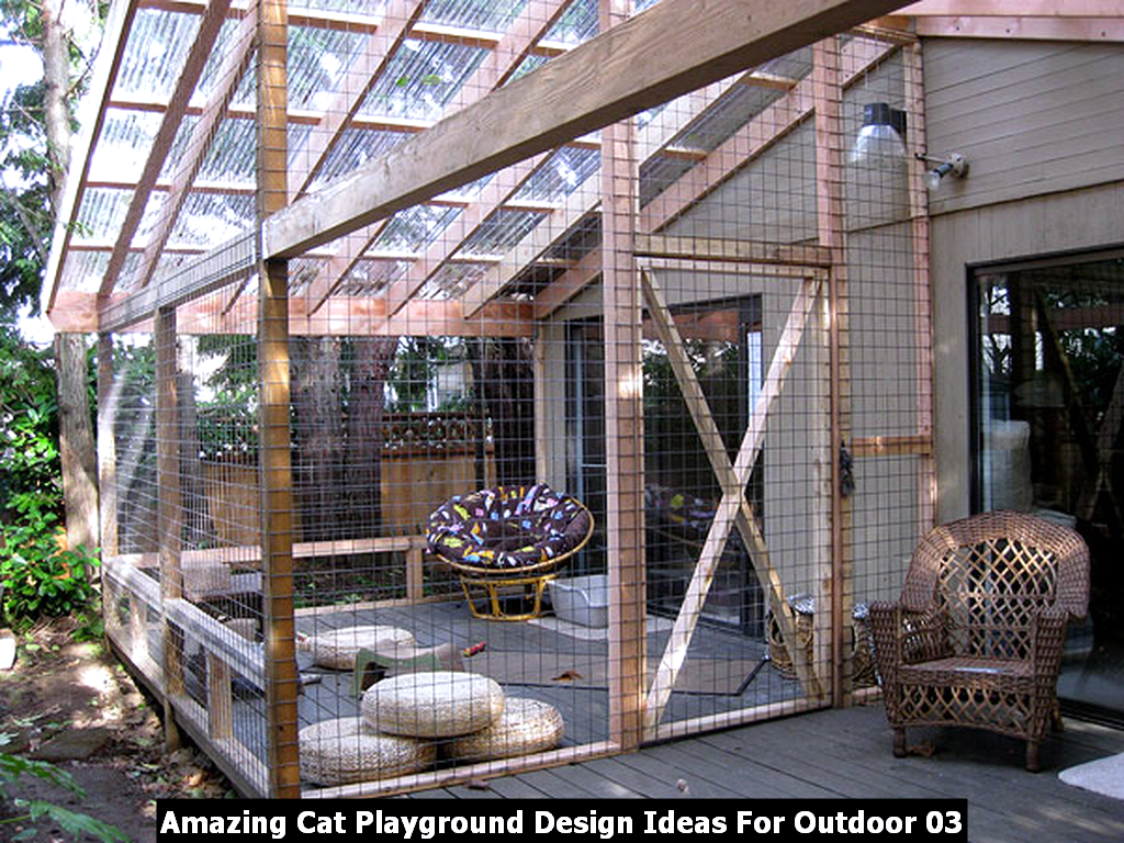 Amazing Cat Playground Design Ideas For Outdoor Sweetyhomee